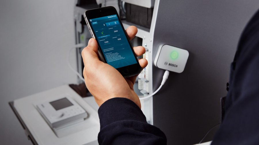 Smart Service Key met de ProWork app | Buderus