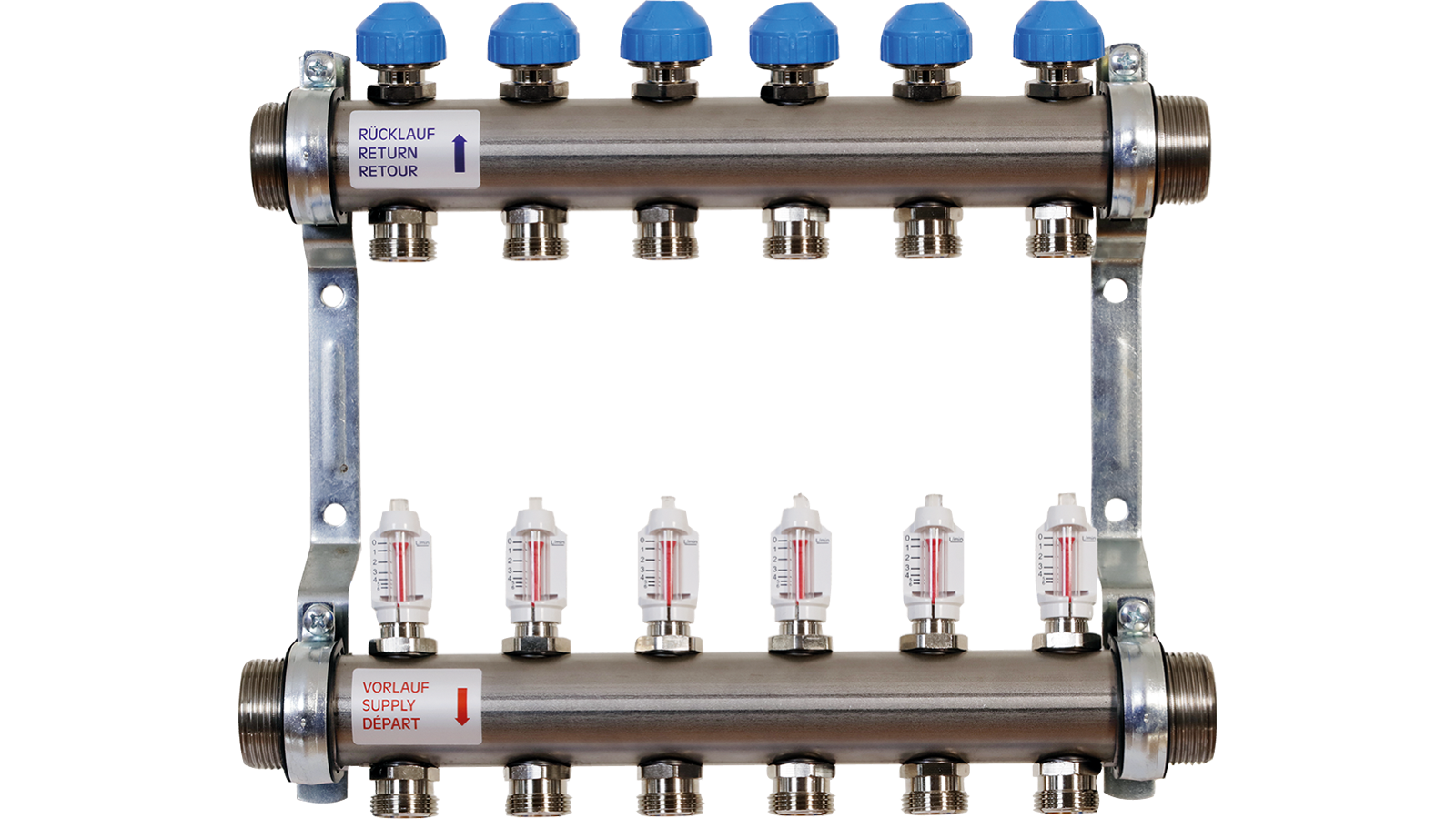 Verteiler HKVE 5/4" | Verteiler | Verteiler, Kästen und Zubehör | Fussbodenheizung | Wohngebäude ...